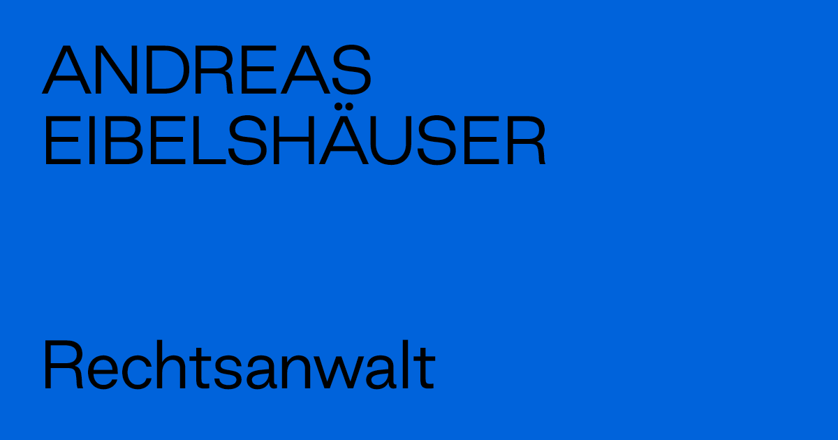 Andreas Eibelshäuser — Startseite